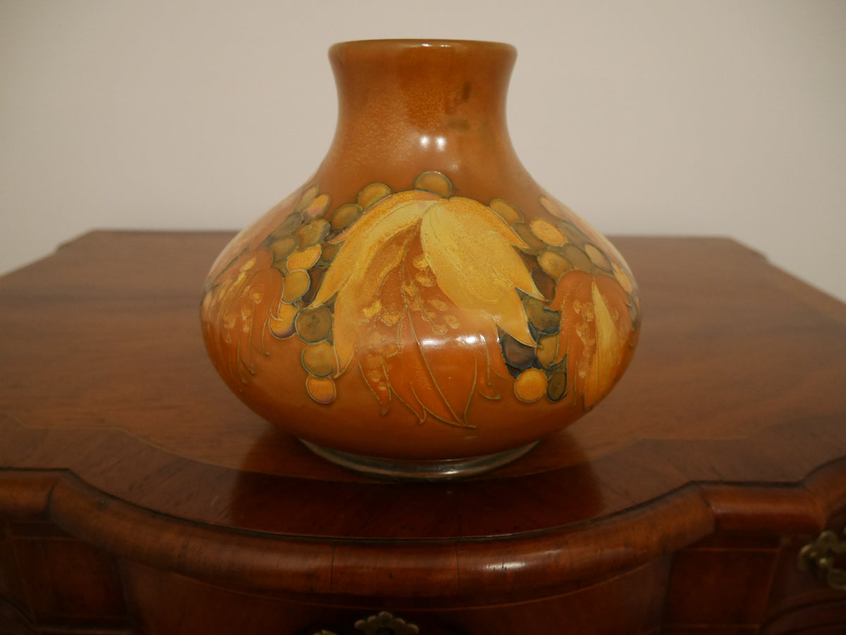 Moorcroft Salt Glazed Leaf and Berries Vase – BeechmountAntiques